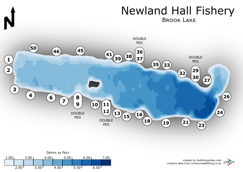 Brook Lake - Newland Hall Fishery - Carp Fishing Lakes Essex